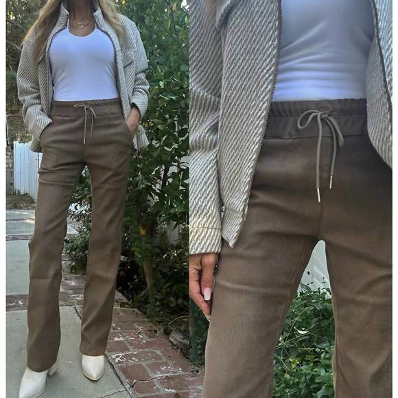 BEVY FLOG | Pants & Jumpsuits | New Bevy Flog Loren Drawstring Wide Leg ...